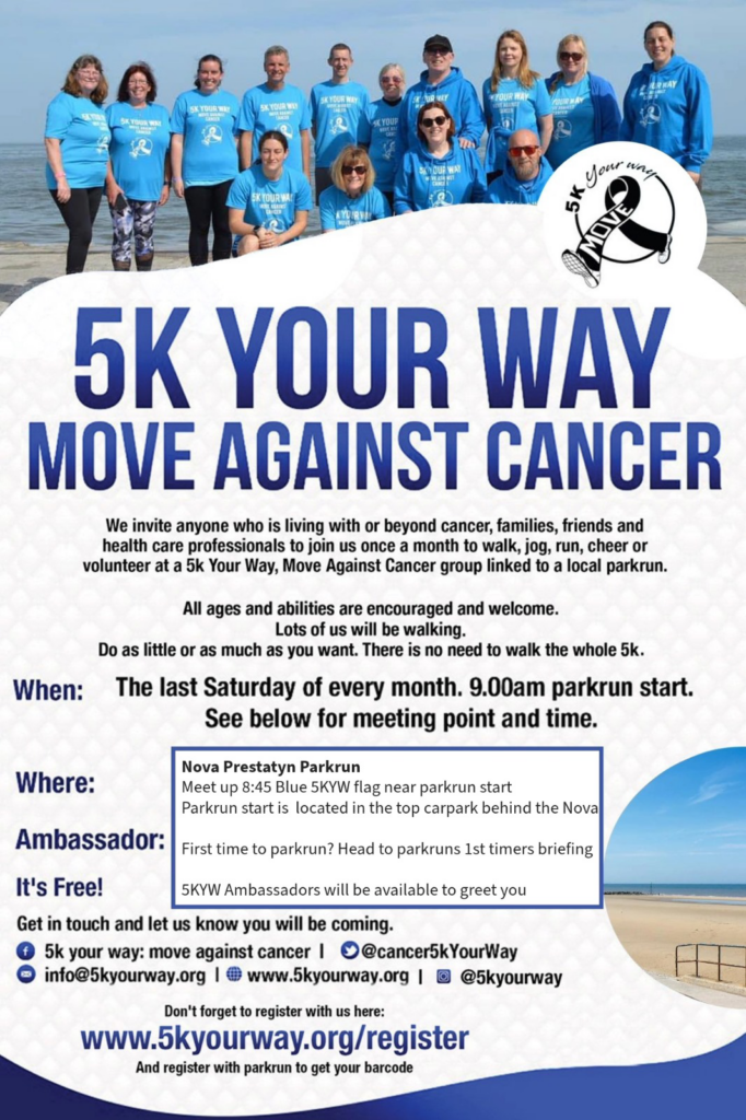 5k Your Way – Move against cancer – Beech House Surgery